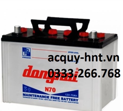 Ắc Quy Khởi Động Đồng Nai N70 (12V-70AH)